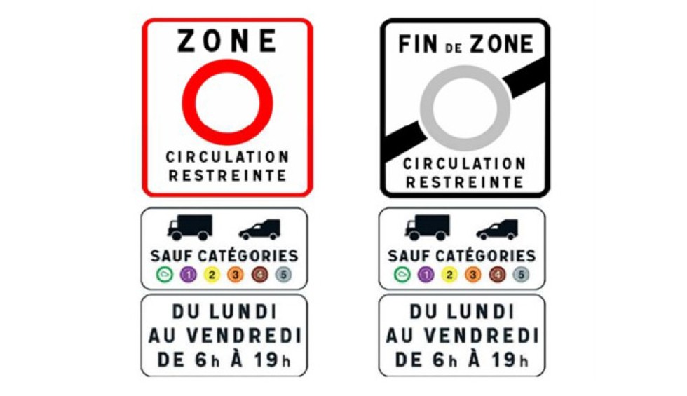 The Crit Air anti-pollution vehicle sticker - Francecomfort Holiday parks