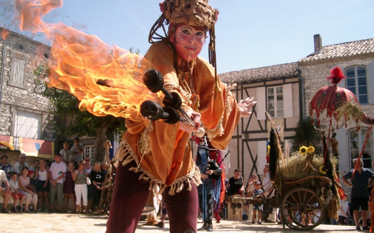 Monflanquin, an authentic bastide village