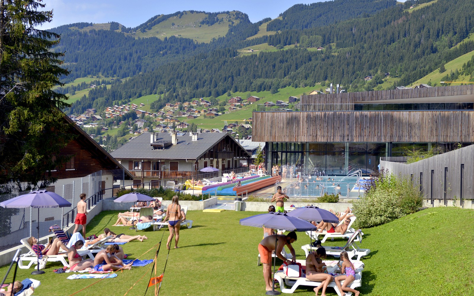 Forme d O – piscine a Chatel - Francecomfort Parcs de vacances