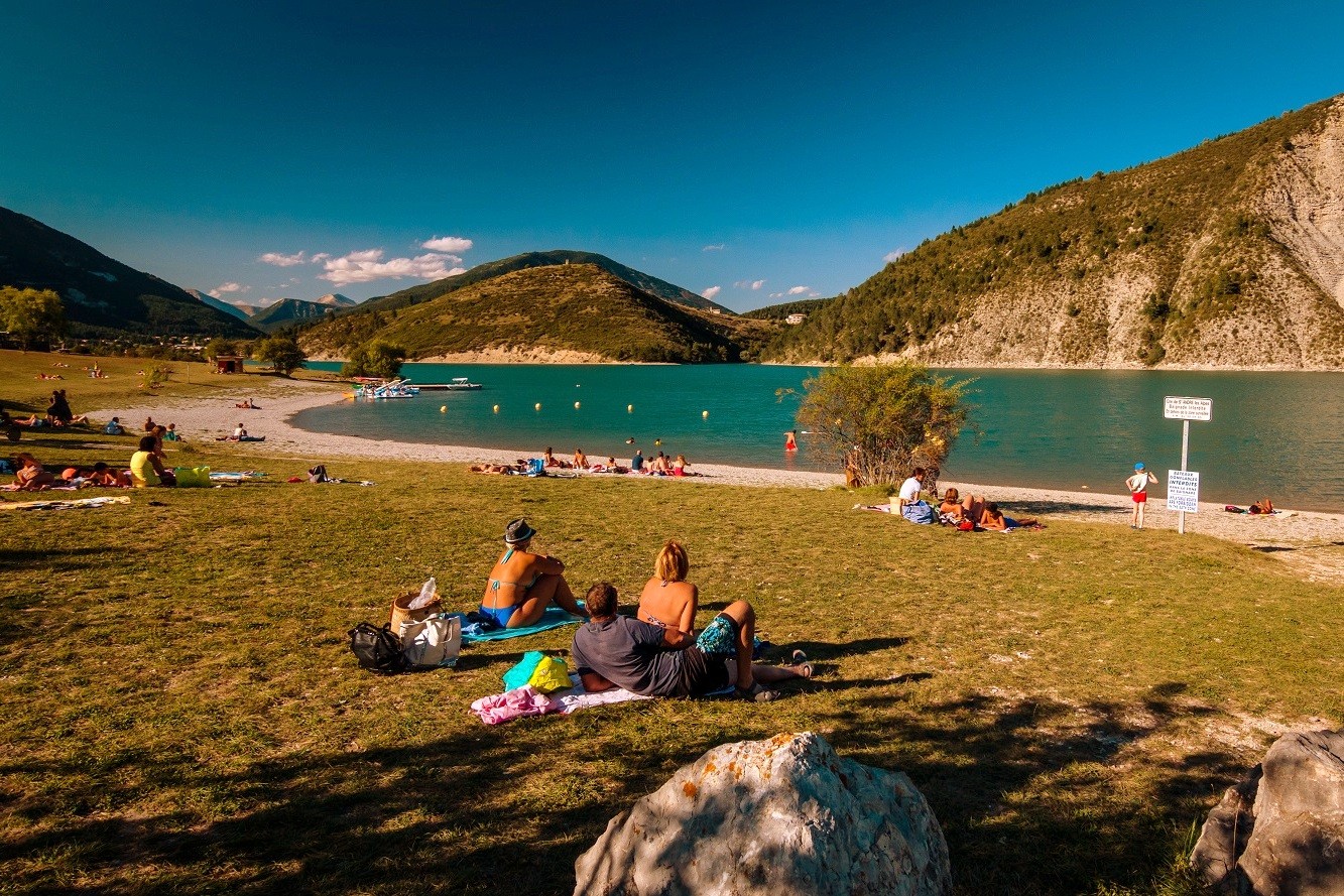Lac de Castillon près de Castellane - Francecomfort Parcs de vacances